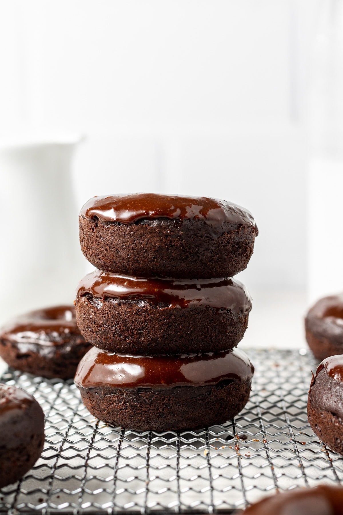 Chocolate Mini Donuts - Cookie Dough Diaries