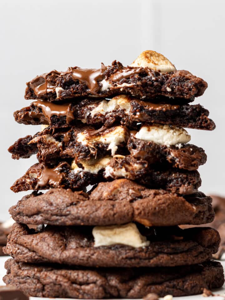 Chocolate Chip Marshmallow Cookies - Cookie Dough Diaries