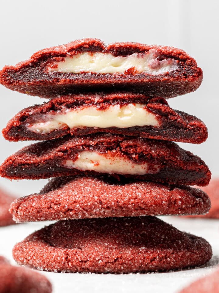 Oreo Red Velvet Cookies - Cookie Dough Diaries