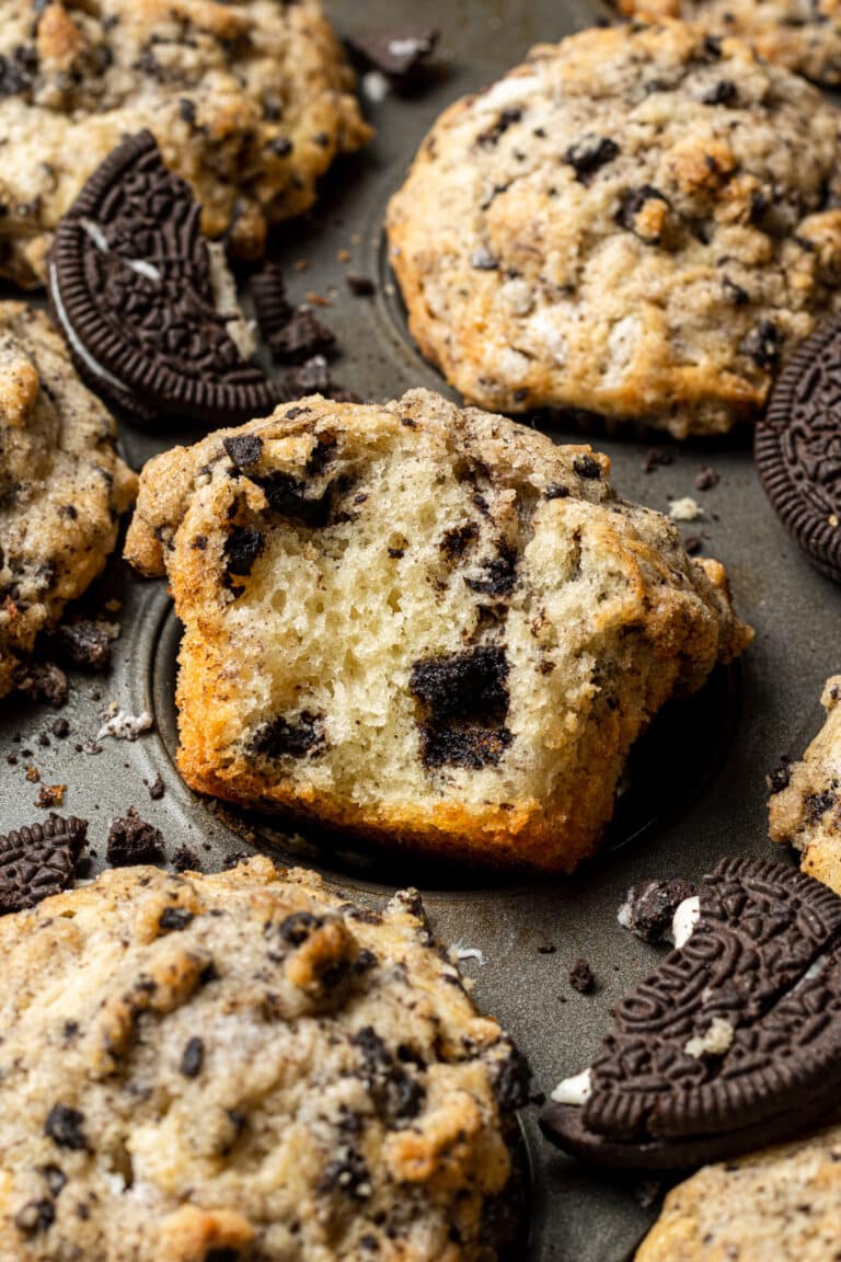 Oreo Muffins - Cookie Dough Diaries