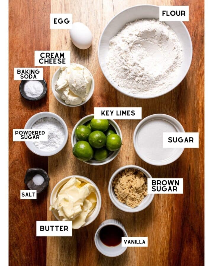 Key Lime Cookies - Cookie Dough Diaries