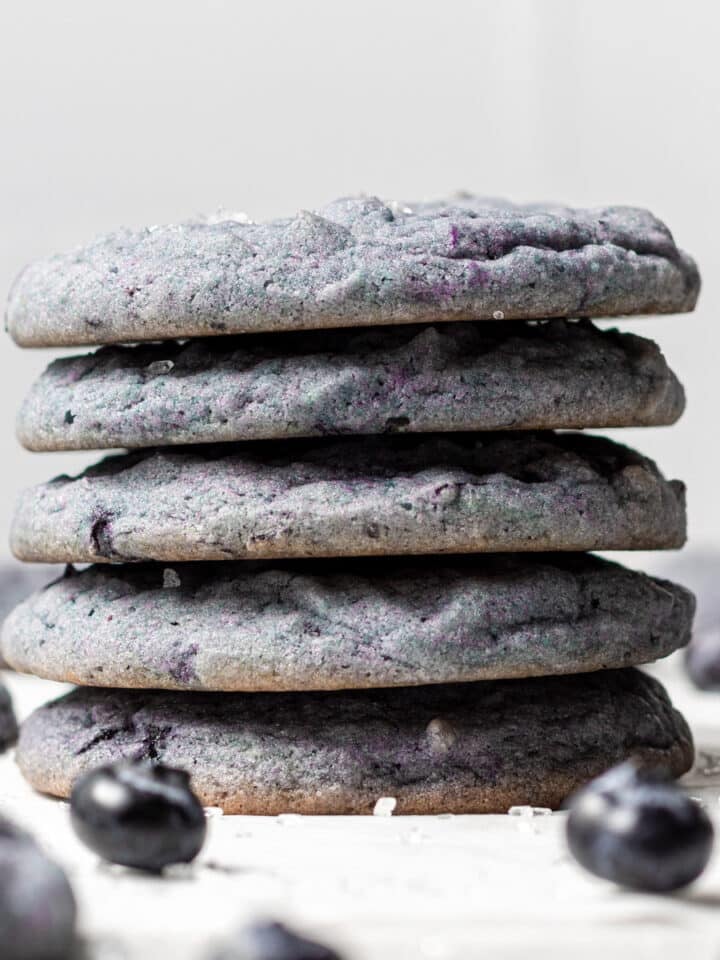 Blueberry Cookies - Cookie Dough Diaries