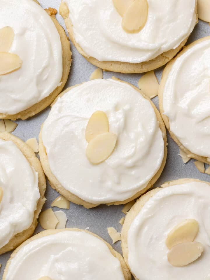 Soft Almond Sugar Cookies - Cookie Dough Diaries
