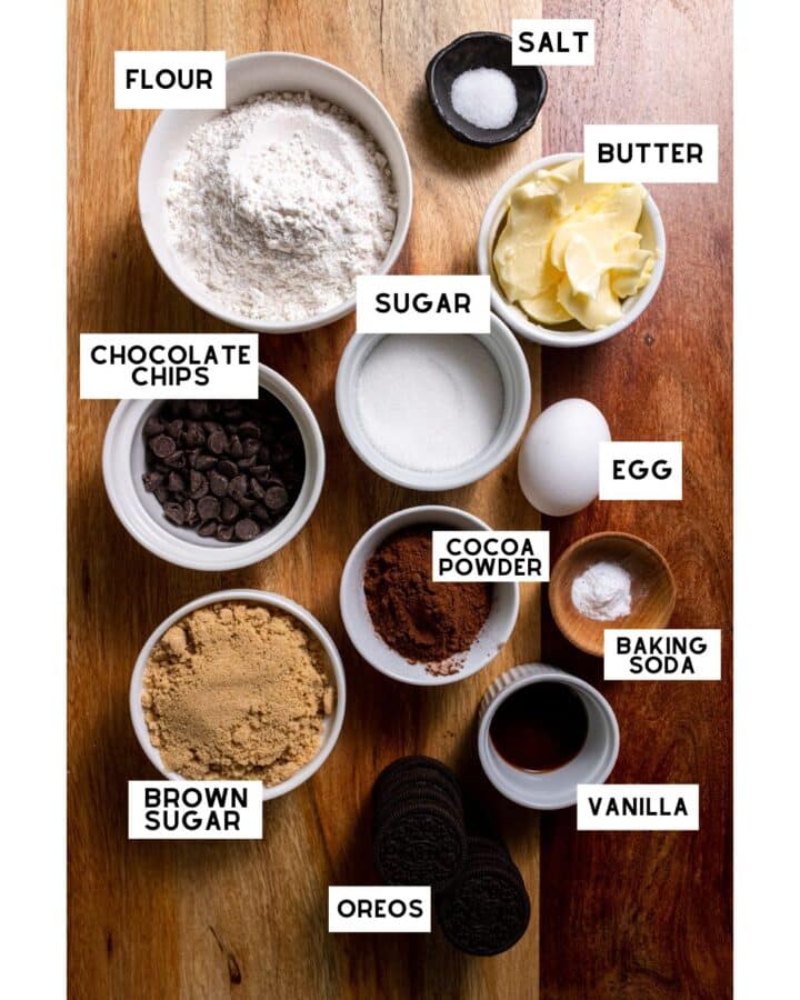 Double Chocolate Oreo Cookies - Cookie Dough Diaries