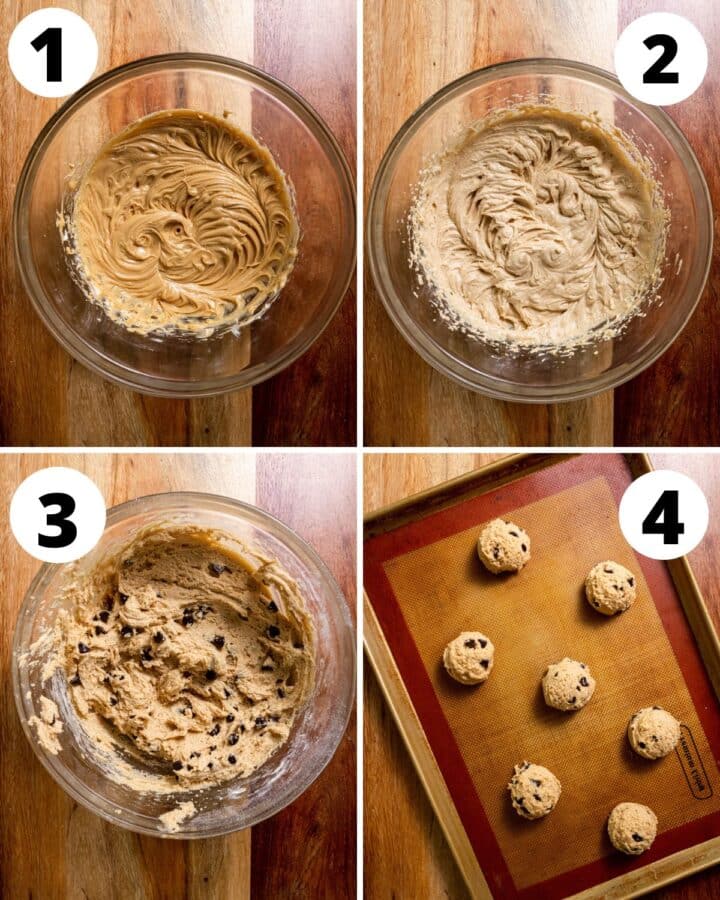 Peanut Butter Chocolate Chip Cookies - Cookie Dough Diaries