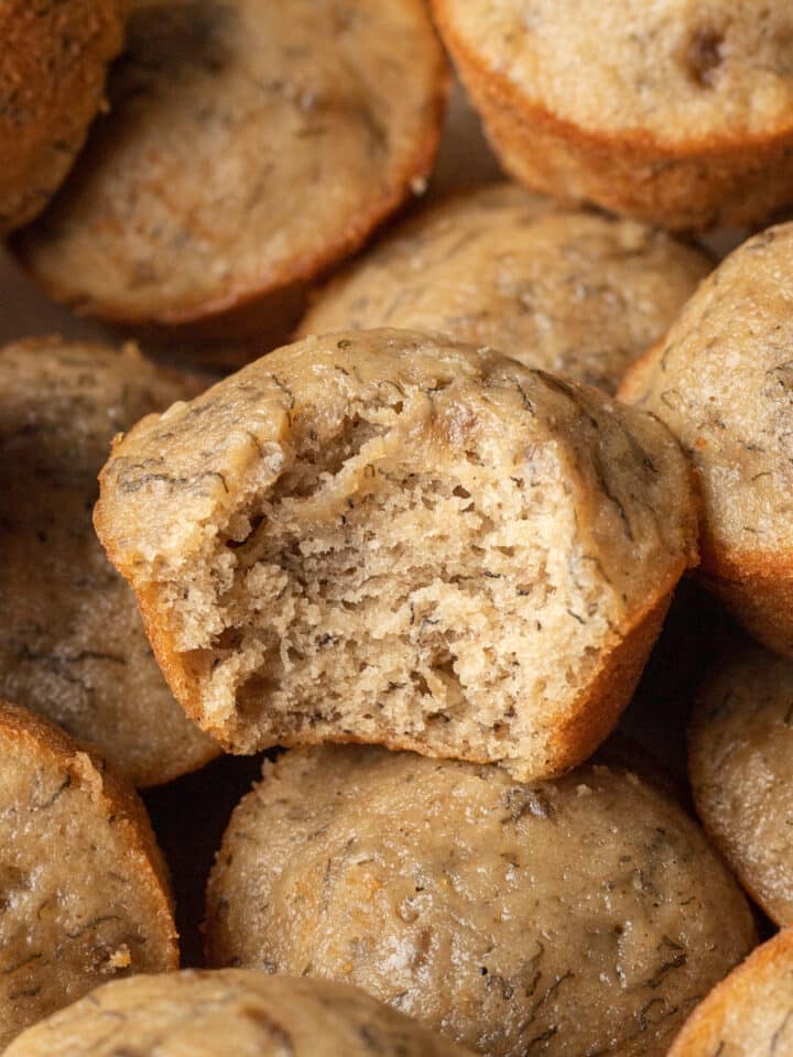 Small Batch Banana Muffins - Cookie Dough Diaries