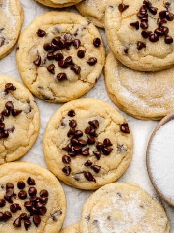 Chocolate Chip Sugar Cookies - Cookie Dough Diaries