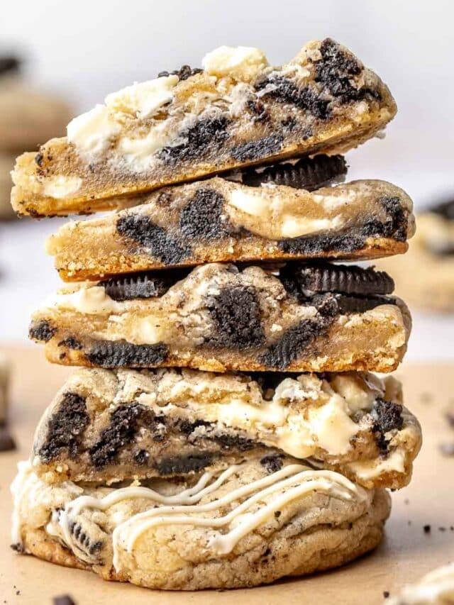 Cookies and Cream Cookies - Cookie Dough Diaries