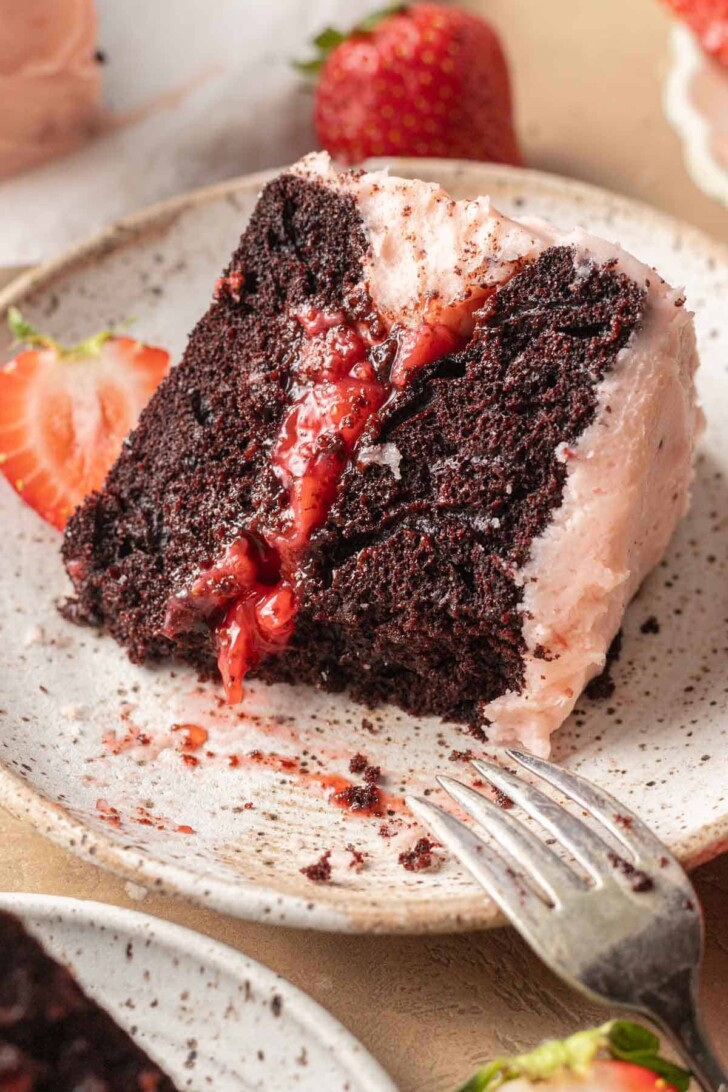Chocolate Strawberry Cake Cookie Dough Diaries